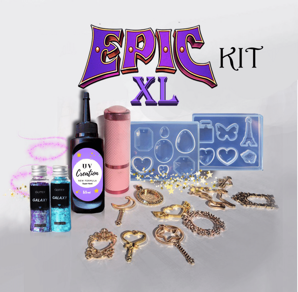 KIT DE CRÉATION DE BIJOUX AVEC Résine UV | RESIN PRO SASU