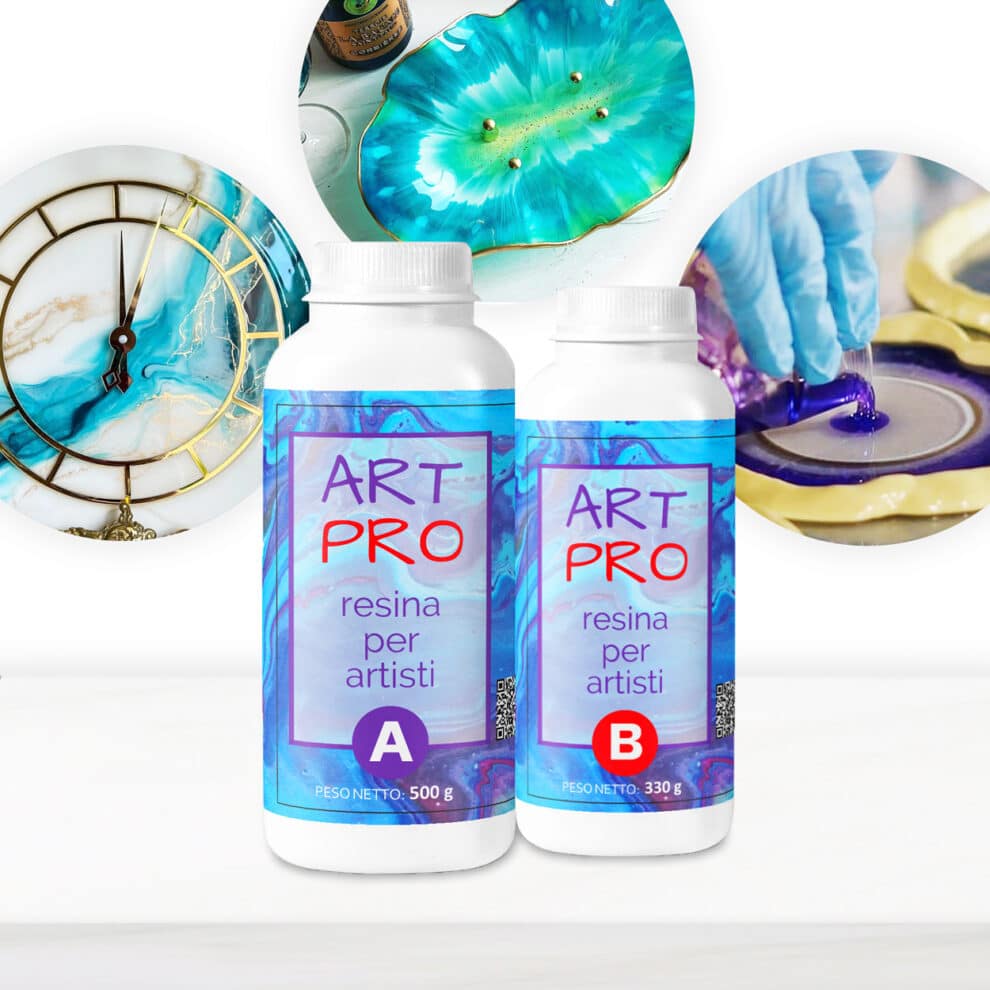 ART PRO Résine Epoxy transparente Glaçage: La plus utilisée par les ...